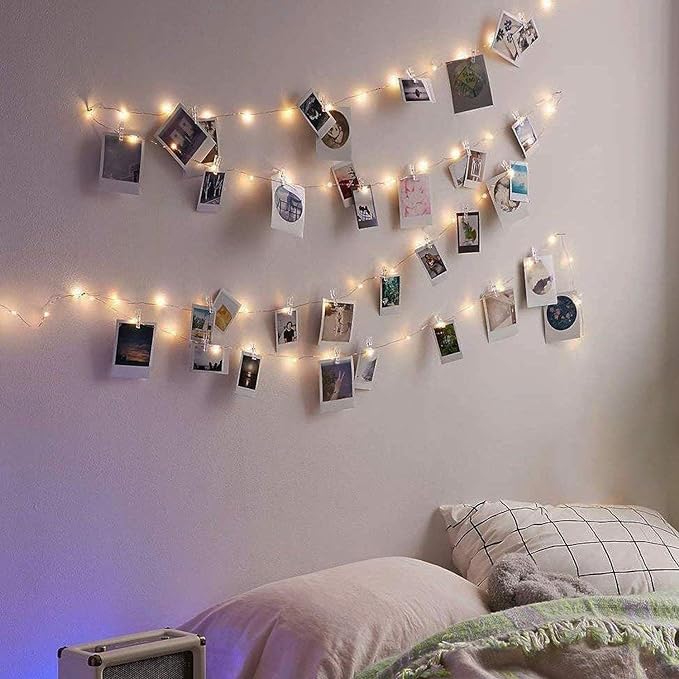 LED Photo Clips String Lights Zotask.pk